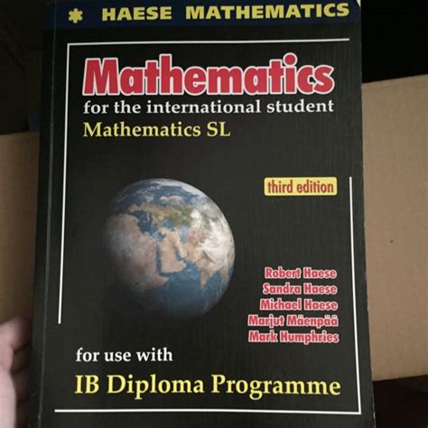 Ib Math Sl Textbook Hobbies Toys Books Magazines Textbooks On Carousell