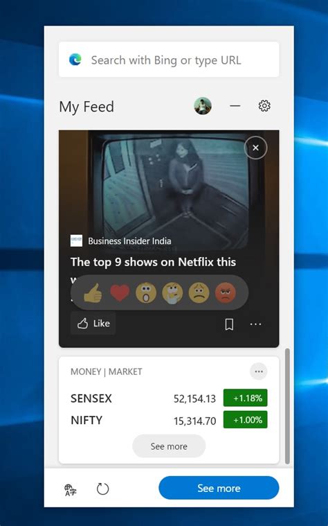 Microsoft Testing Widgets For Windows 10 Mybroadband