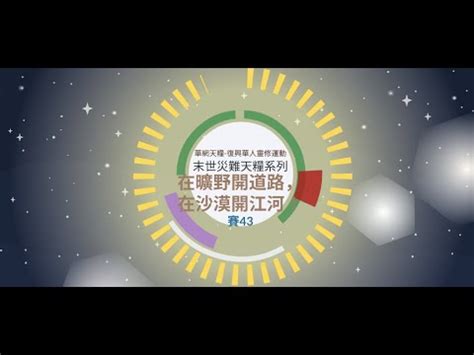 華網天糧 末世災難天糧系列靈修20230102賽43在曠野開道路在沙漠開江河華語 YouTube