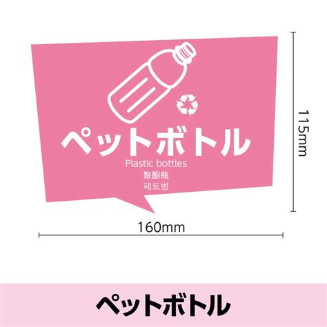 見た目で分別がすぐ分かる ゴミ箱用 分別表示シール 1枚入 大判タイプ 燃やせるごみ 燃えないゴミ ペットボトル びん かん 新聞・雑誌