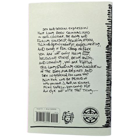 Microcosm Go Fuck Yourself Diy Sex Toys Book Shag