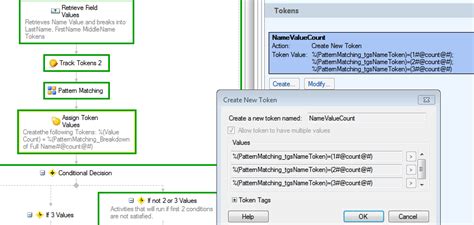 splitting a template field to populate fields in a new template
