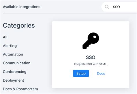 Sso Rootly Integrations