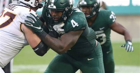 Michigan State Linebacker Jacoby Windmon Declares For Nfl Draft