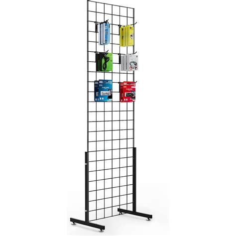 Bilot 2 X 6 Standing Grid Panel Tower Wire Grid Wall With T Legs