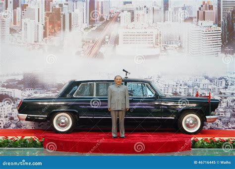 Deng Xiaoping Statue Zhongshan Park Beijing China Editorial Photo