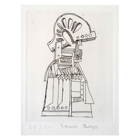 Etching By Sir Eduardo Paolozzi At 1stdibs