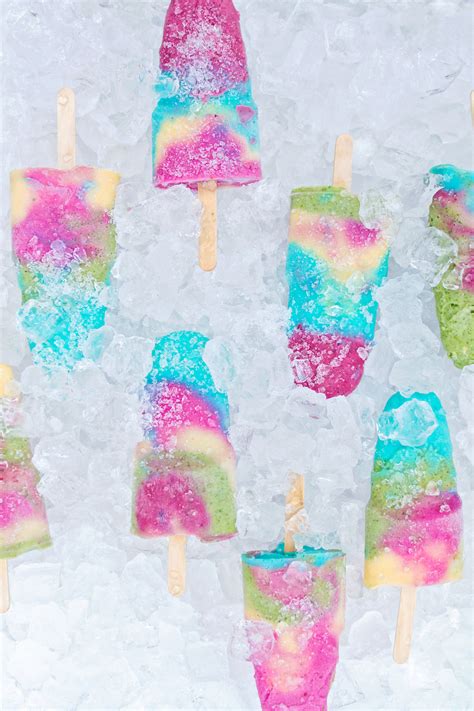 Youll Want To Cool Off With These Refreshing Rainbow Popsicles