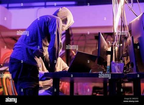 Hackers Cracking Password And Getting Unauthorized Access To Database