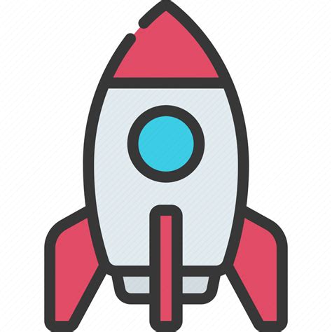 Rocket Ship Launch Launching Space Icon Download On Iconfinder