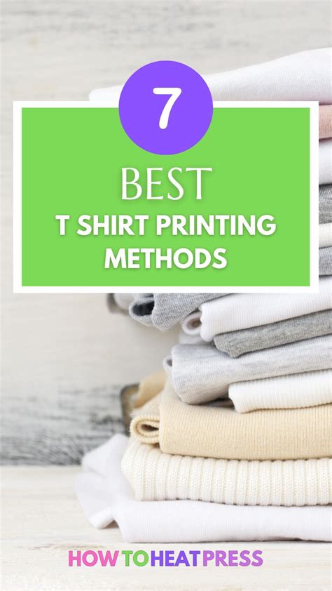 7 Best T Shirt Printing Methods The Pros Cons Cool T Shirts