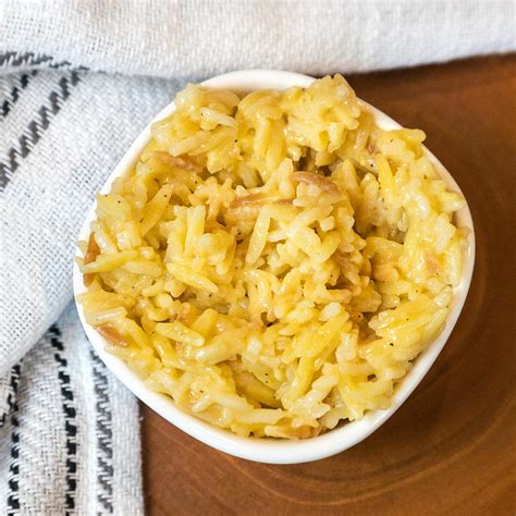 Homemade Rice A Roni Cheese