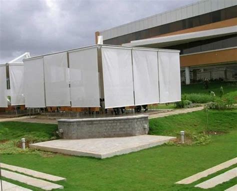 Polyester Drop Awning For Hotels Shape Rectangular At ₹ 250 Square