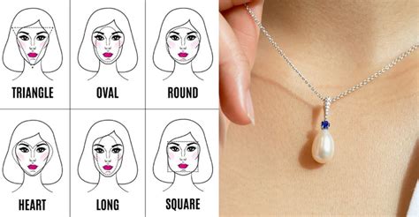How To Style Pearl Pendant For Face Shapes