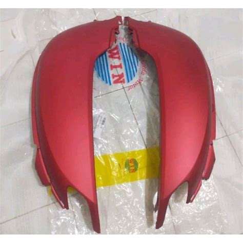 Jual Cover Body Belakang Scoopy Fi Esp New K Ring Set Kiri Kanan Merah Doff Matte Red Non