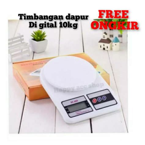 Jual Timbangan Dapur Di Gital Kapasitas 10kg Shopee Indonesia