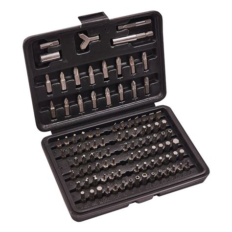 100 Piece Assorted Bit Set British Chemist
