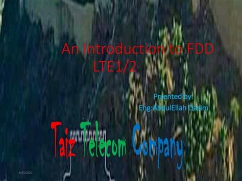 An Introduction To Fdd Lte Ppt