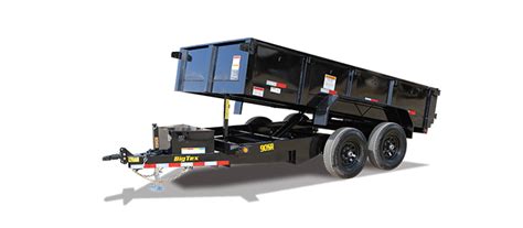 90sr Tandem Axle Single Ram Dump Trailer Big Tex Trailers
