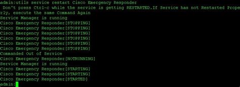 How To Reset Cisco Emergency Responder Database Replication Cisco