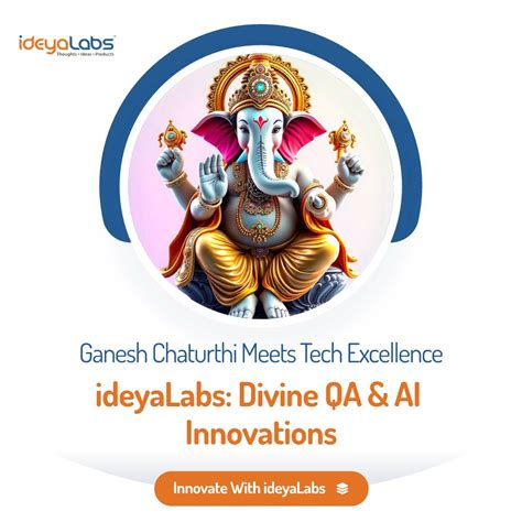 Ideyalabs On Linkedin Blessed Ganesh Chaturthi 🙏innovate With Joy At