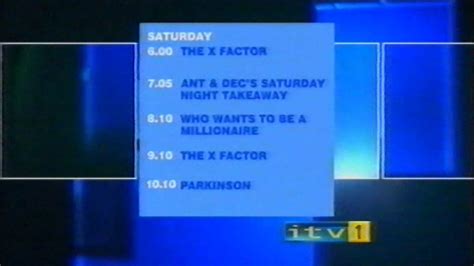 Itv1 Saturday Night Promo Tvark
