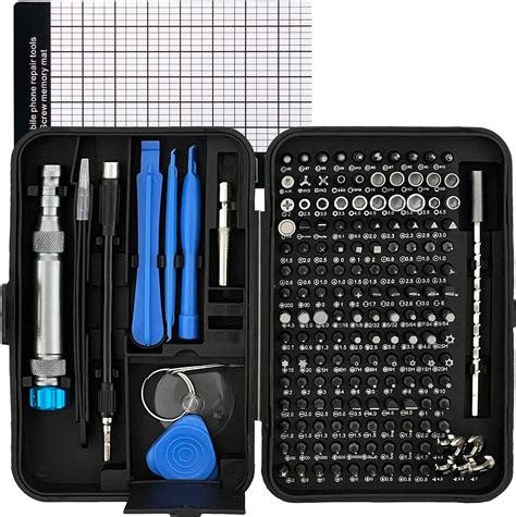 170 In 1 Precision Screwdriver Set With 154 Bits Magnetic Repair Tool Kit Micro Built In Box For