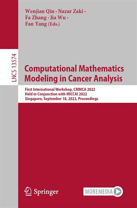 Computational Mathematics Modeling In Cancer Analysis Ebook By Epub
