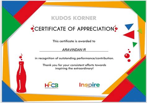 Aravindan R On Linkedin Hindustancocacolabeverages Hccb