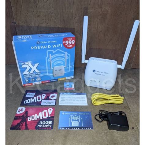 WiFi Router Globe Home Prepaid Wifi ZLT S10G Free 10GB With GOMO
