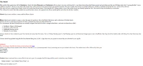 Javafx Java Mvc Model Portion Currently Making
