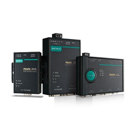 MGate MB3180 MB3280 MB3480 Series Modbus TCP Gateways MOXA