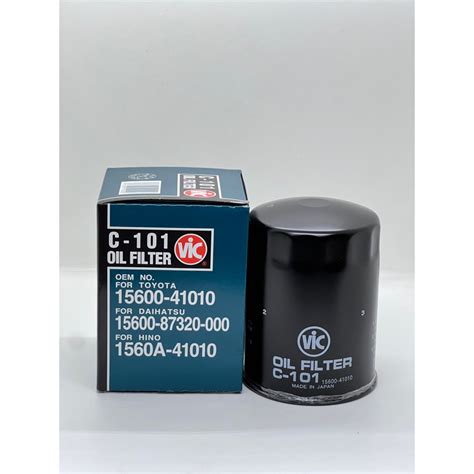 Vic Oil Filter For Toyota 2l 3l Revo Hiace Ranger Everest Gen3 Trekker