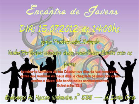 Jornal Betesda Convite