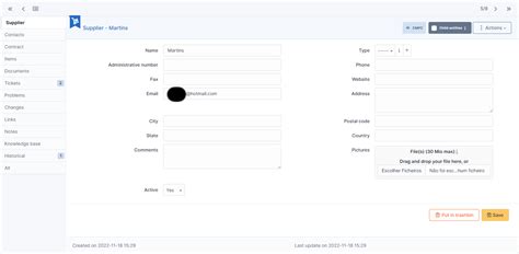 Error When Add A Followup Where The Ticket Is Assigned To A Supplier · Issue 13418 · Glpi