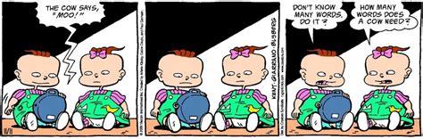 Nickalive Classic Rugrats Comic Strip For November Nickelodeon