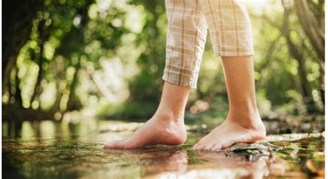 5 Positive Health Benefits Of Walking Barefoot In Nature Nsf Technology
