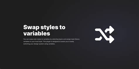 Swap Color Styles To Variables Figma Community