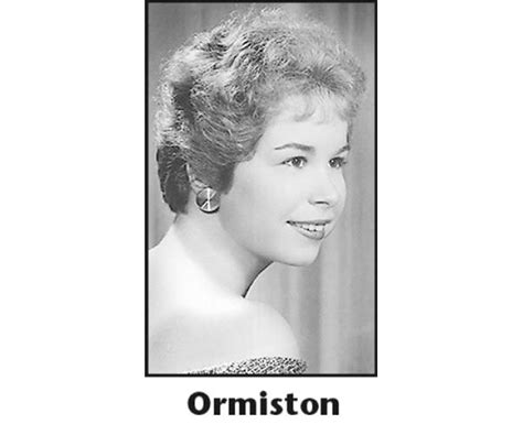 Elizabeth Ormiston Obituary 1941 2018 Fort Wayne In Fort Wayne