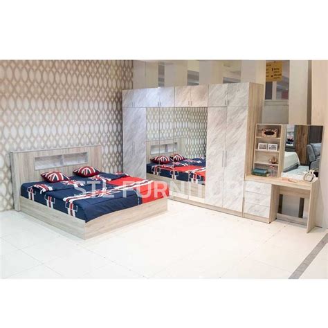 ชุดห้องนอน Set 1 5 6 ฟุต Stlfurniture