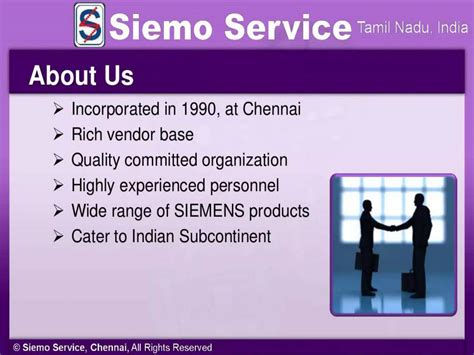 Siemo Service Presentation Pptx