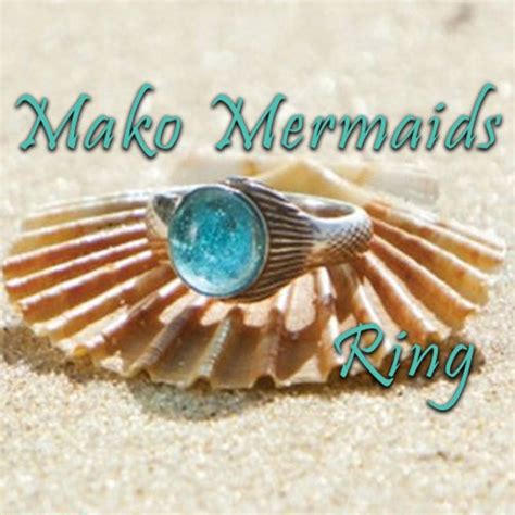 New Mako Mermaid Ring Sterling Silver 925 Shell By Thesilverart