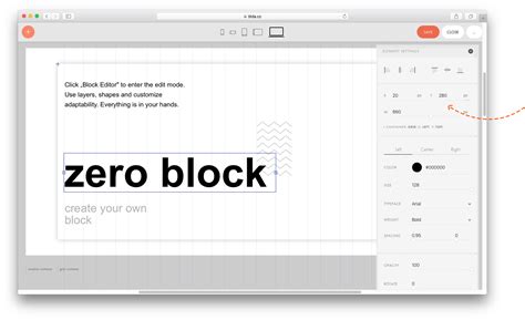 Zero Block отзывчивый дизайн