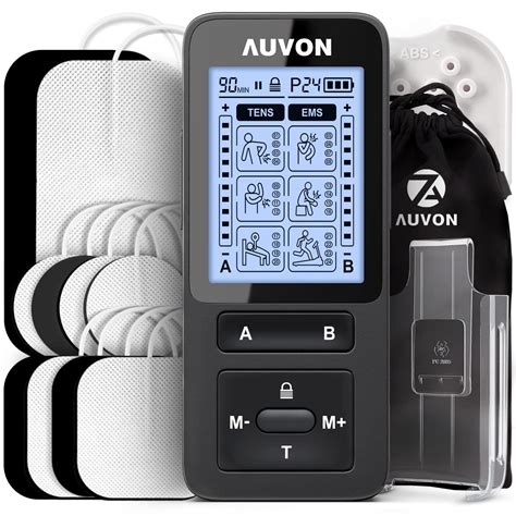 AUVON Modes Dual Channel TENS Unit Muscle Stimulator TENS EMS UNIT