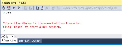 r interactive doesn t do anything · issue 4294 · microsoft rtvs · github