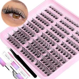 Amazon FANXITON Lash Extension Kit DIY Lash Clusters Eyelash