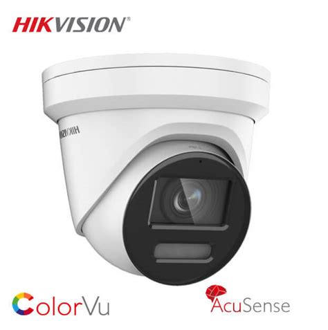 Hikvision Colorvu Ds CD G Lu MP Turret CCTV K Fixed Security Network Surveillance Camera