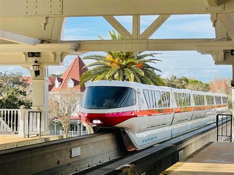 Walt Disney World Red Monorail Has Returned To Service