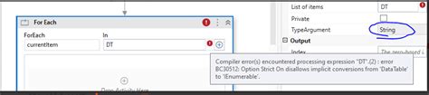 Foreach Error Studio UiPath Community Forum