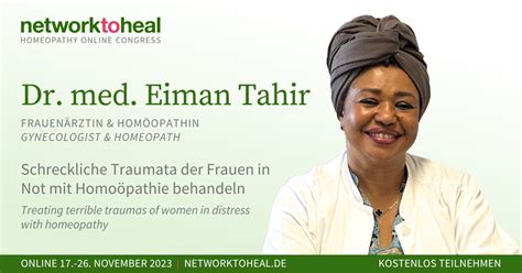 Dr Med Eiman Tahir Network To Heal